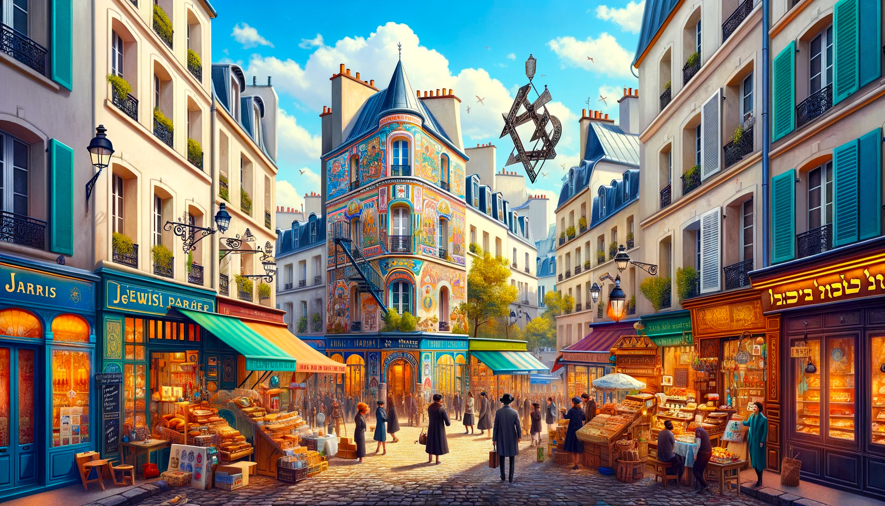 l'Histoire du Quartier Juif de Paris | Marais rue des Rozier | Pletzl